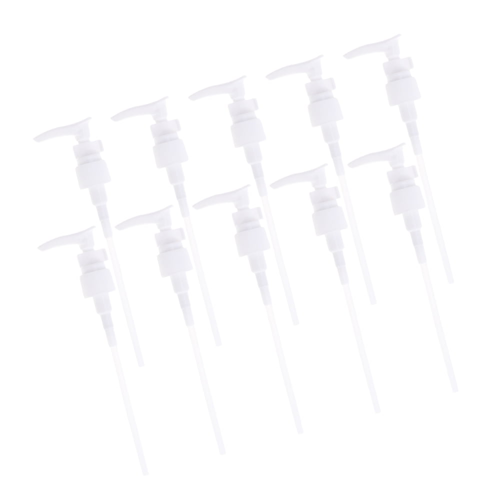 LOLIPPYY 15Pcs Plastic Bottle Pump White Food Safe Emulsion Pump Press ...