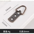 LOLIPPYY 15-Piece Heavy-Duty D- Picture Hangers with Screws for Hanging ...