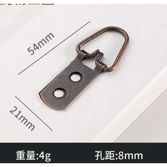 LOLIPPYY 15-Piece Heavy-Duty D- Picture Hangers with Screws for Hanging ...