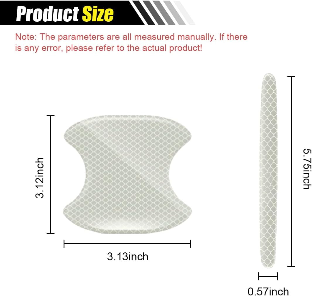 LOLIPPYY 16pcs Car Door Guards Protectors: Door Handle Cup Protective ...
