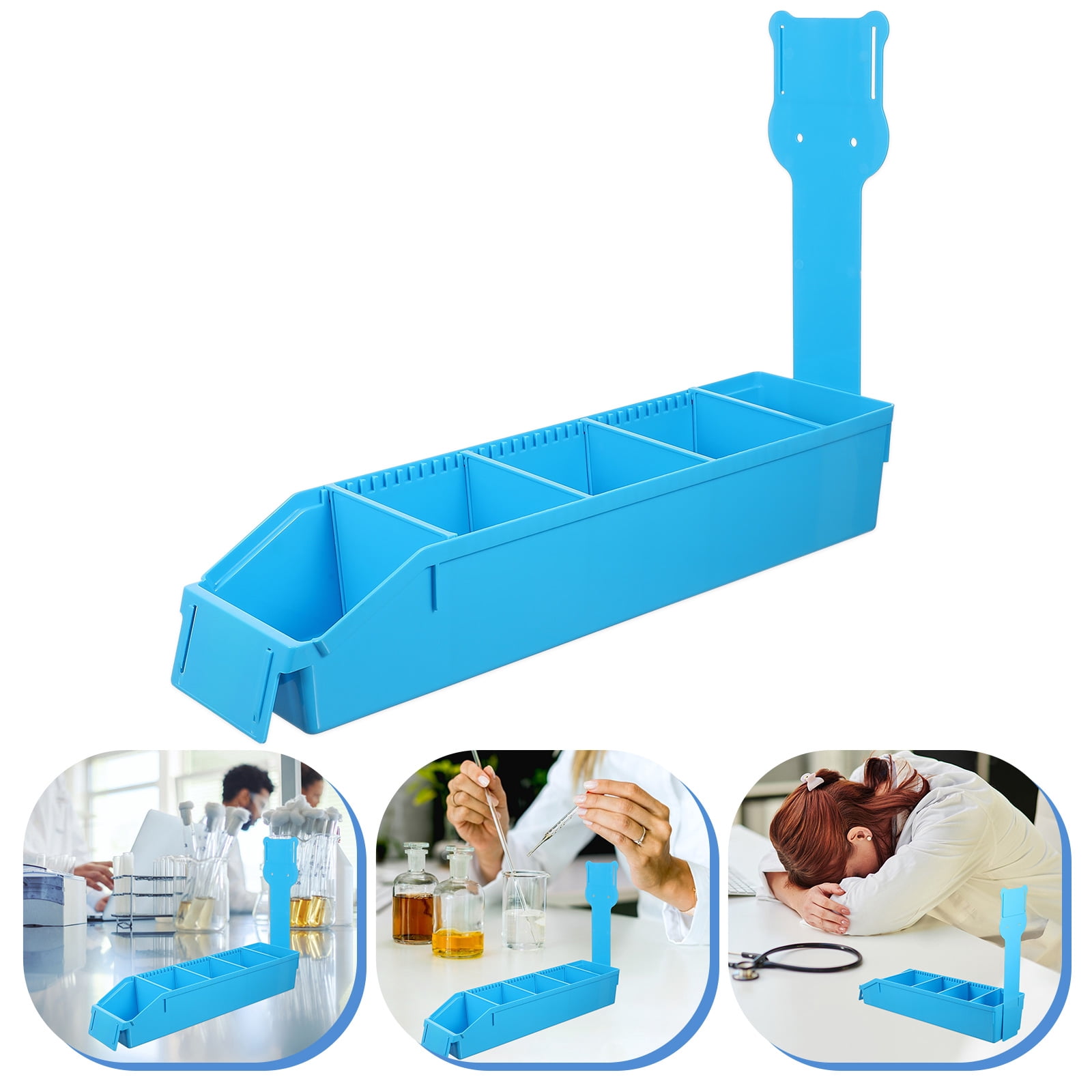LOLIPPYY 1Pack Clear Plastic Compartment Box for Storing Infusion ...