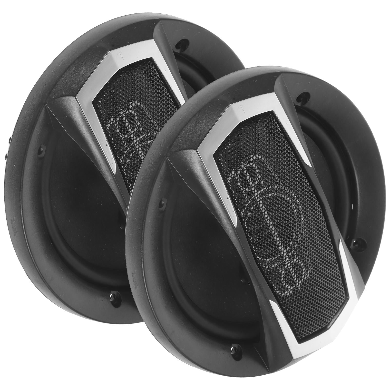 LOLIPPYY 1Pair Replacement Car Audio Speaker 6 Inch Black Component ...