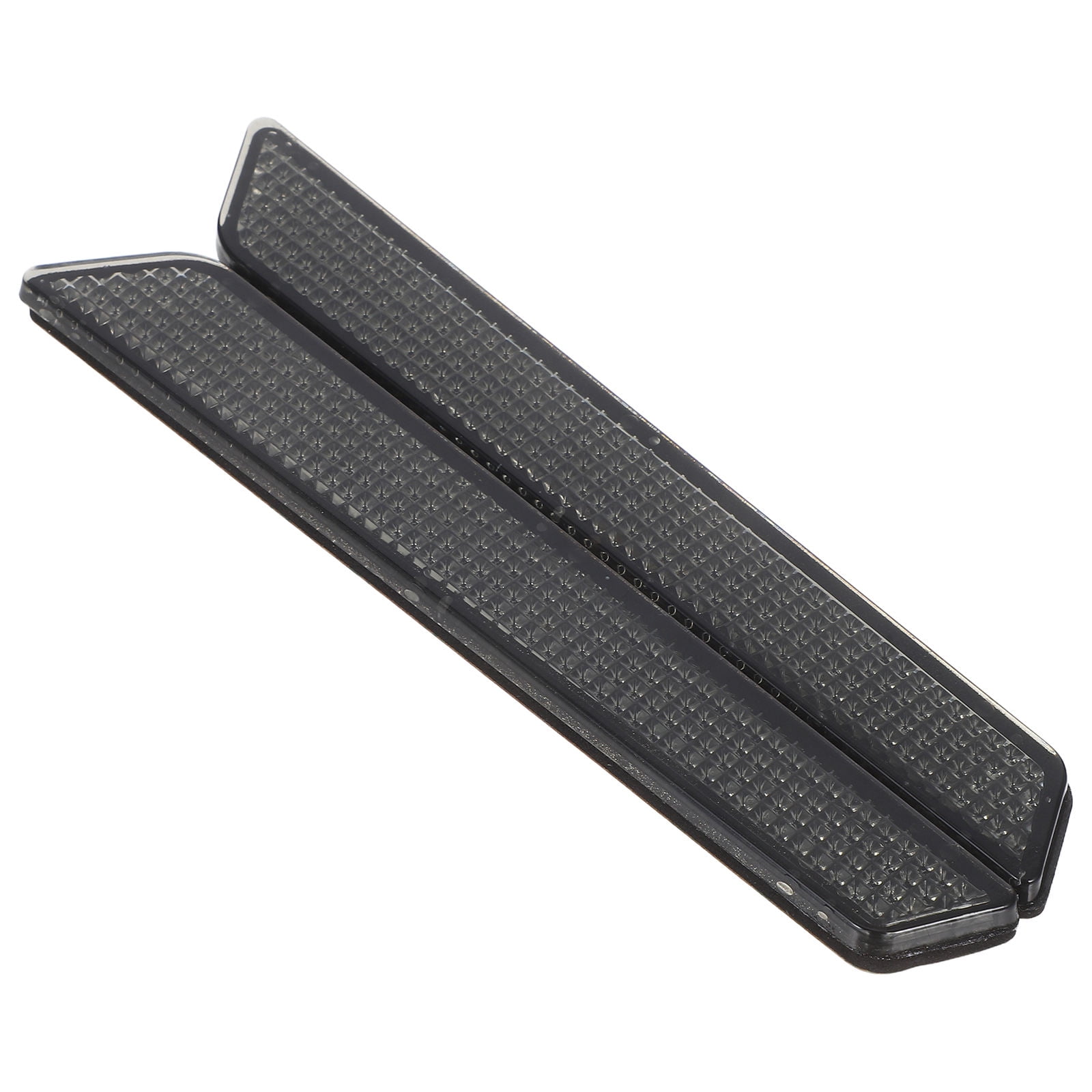 LOLIPPYY 1Pair Weather Resistant Grey Reflector Inserts for Saddle Bag ...