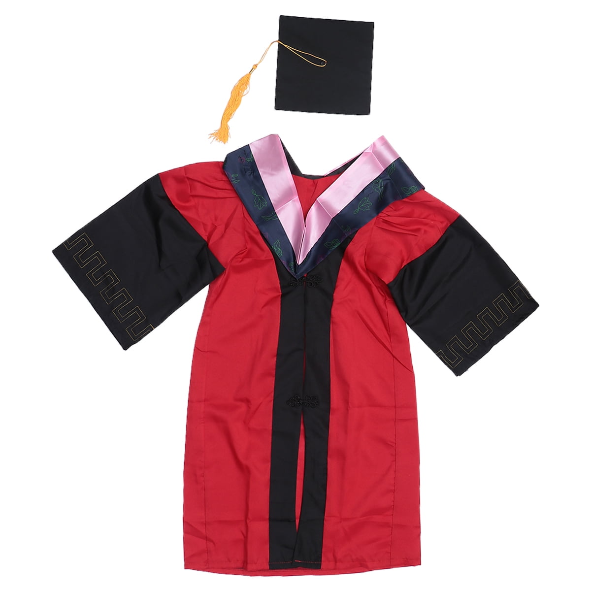 LOLIPPYY 1Pc Baccalaureate Gown Easy Wash Graduation Cloak for School ...