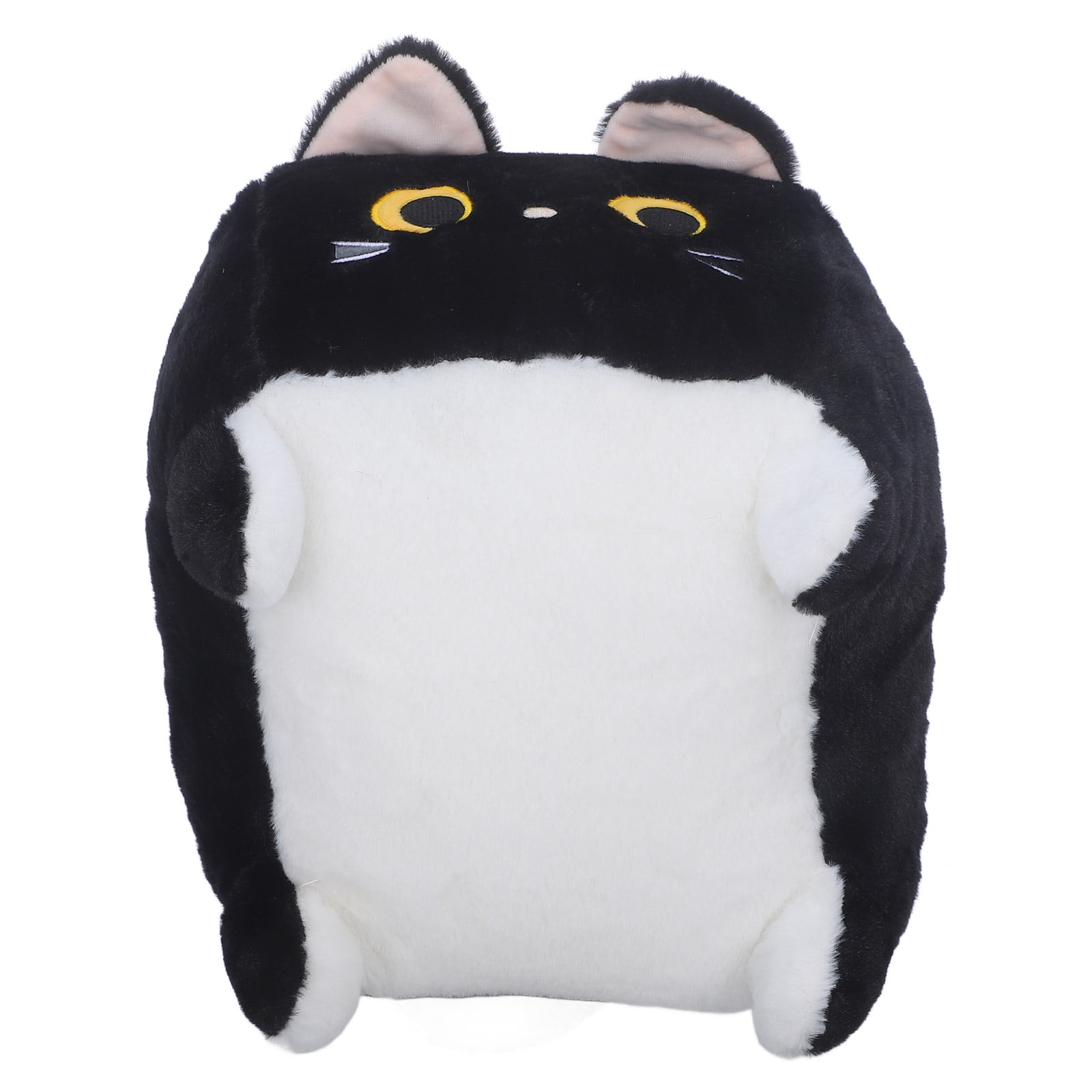 LOLIPPYY 1Pcs Cube Cat Doll Black Short Plush PP Cotton For Home Decor ...