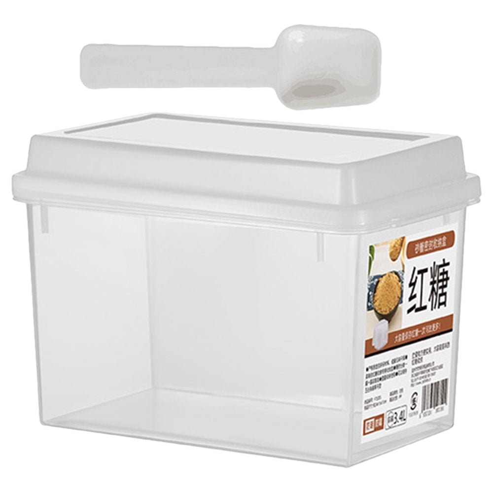 LOLIPPYY Airtight Sugar Storage Container for Home Use, Transparent ...