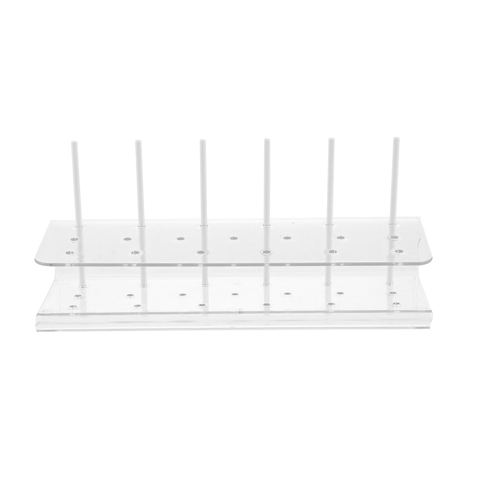 LOLIPPYY 1Set Clear Lollipop Display Stand Plastic Rack Double Layer ...