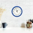 LOLIPPYY 1Set Clock Works Replacement Kit Black Quartz Battery Operated ...