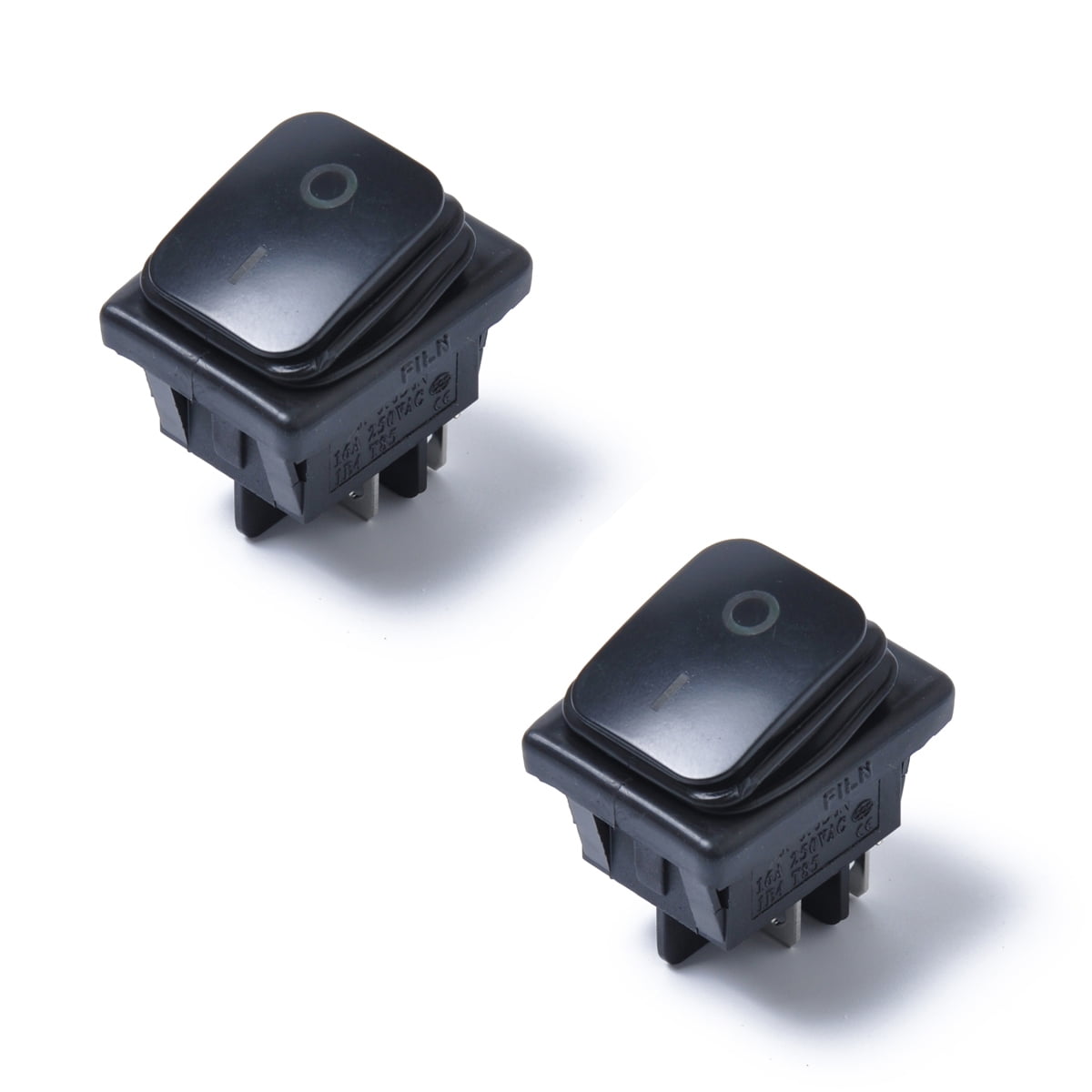 LOLIPPYY 1Set Green Mini Rocker Switch for Vehicles and Water Systems ...