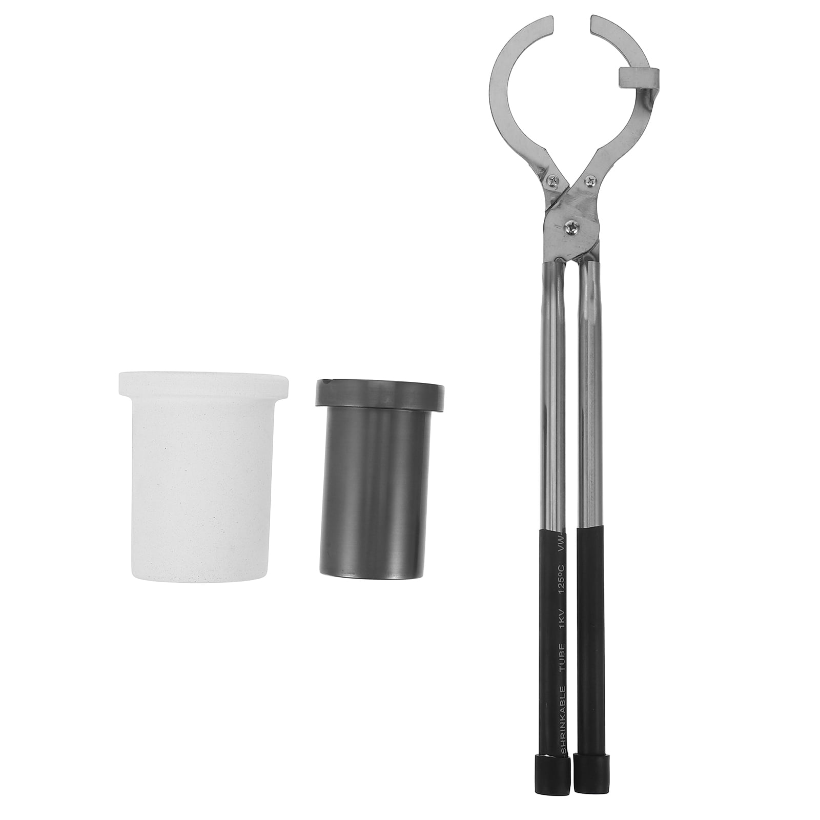 LOLIPPYY 1Set High Temperature Stable Graphite Crucible Melting Kit ...