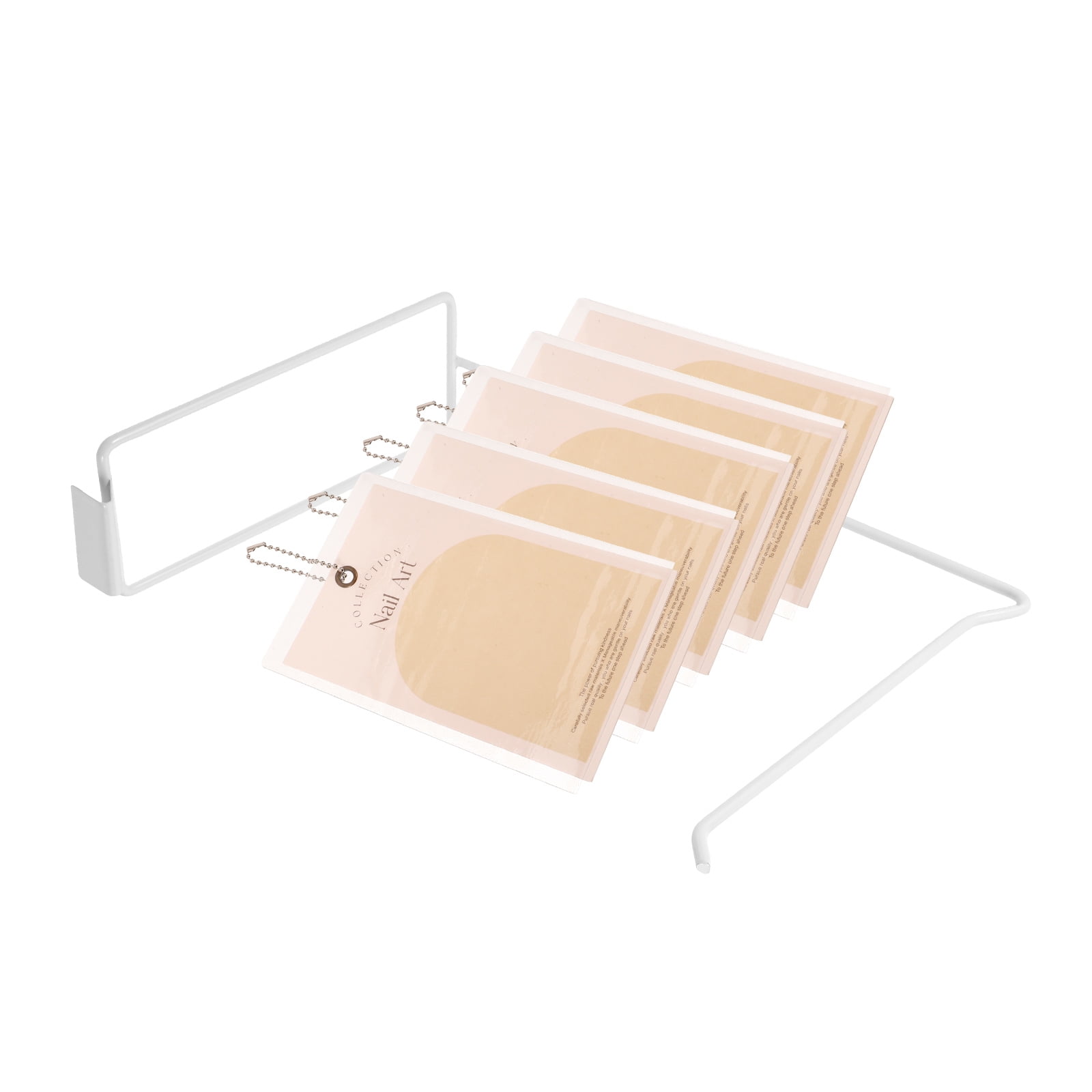 LOLIPPYY 1Set Multi Color Nail Display Cards with Stand Versatile Press ...