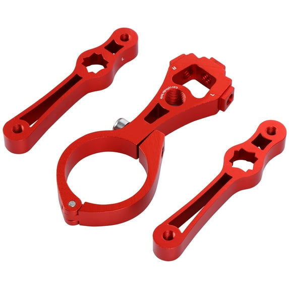 LOLIPPYY 1Set Red Bike Bottle Rack Aluminum Alloy Water Bottle Holder ...