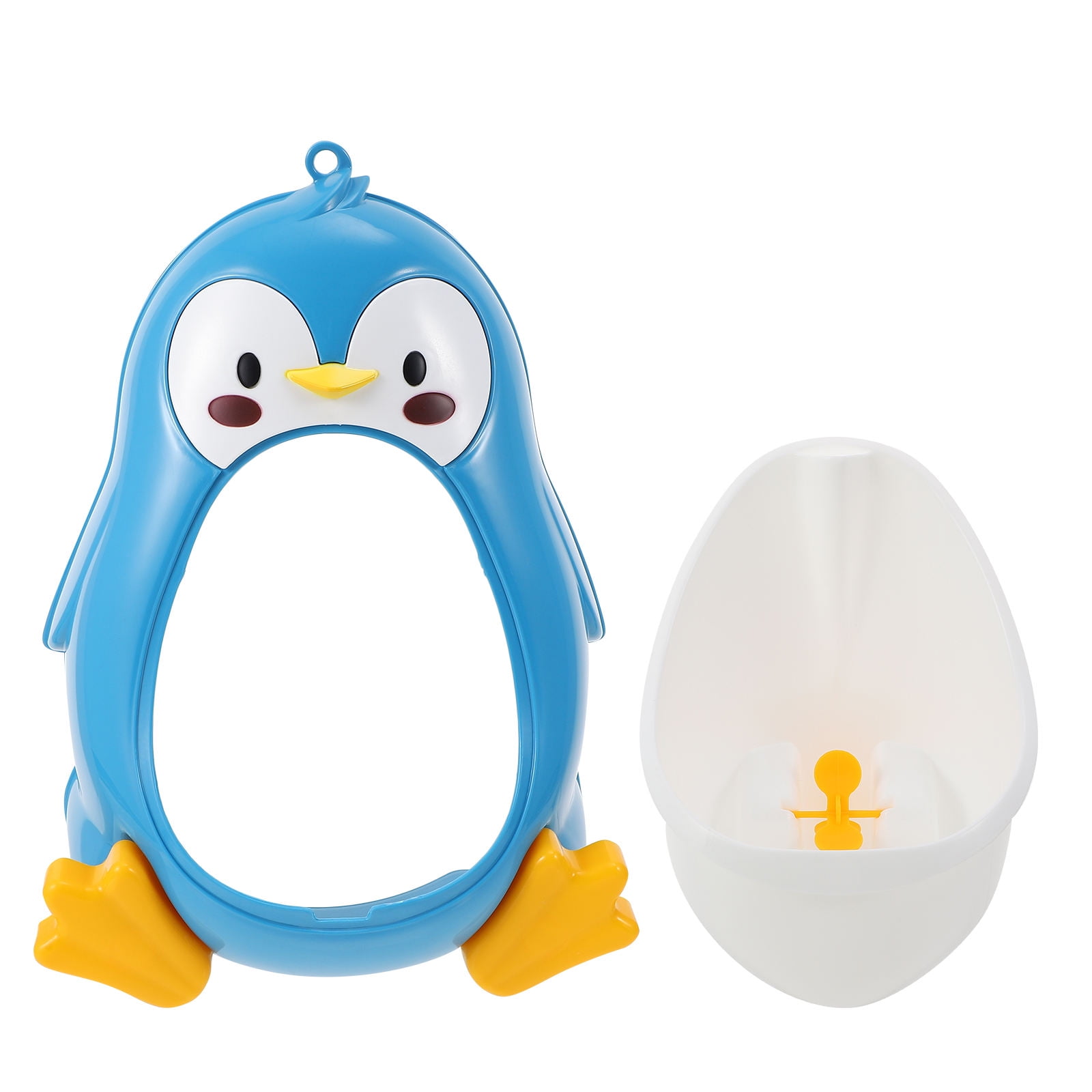 LOLIPPYY 1pc Wall Mounted Penguin Boy Training Urinal Durable Material ...