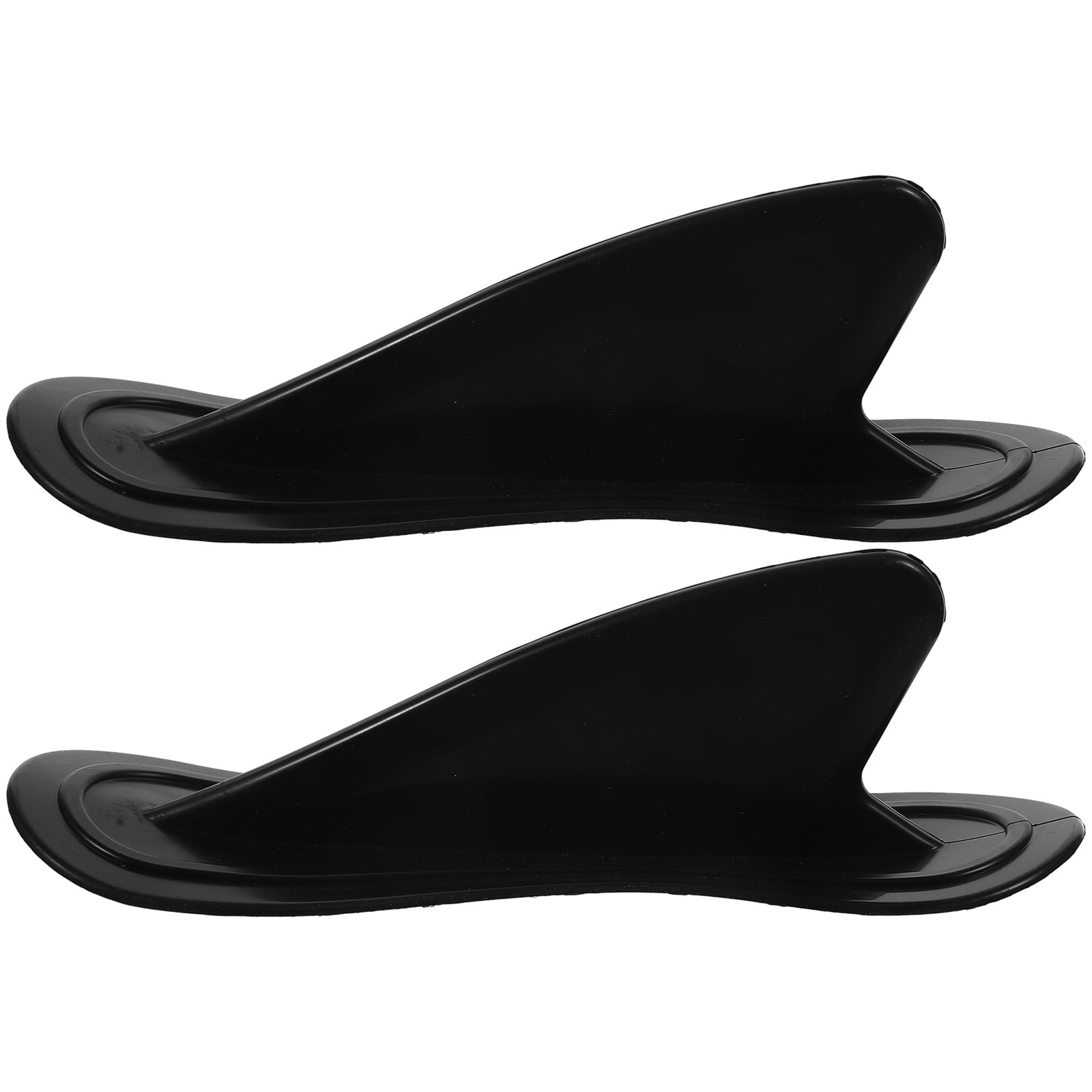LOLIPPYY 2 Pcs Paddle Board Side Fins Shark-fin Black Inflatable Boat ...