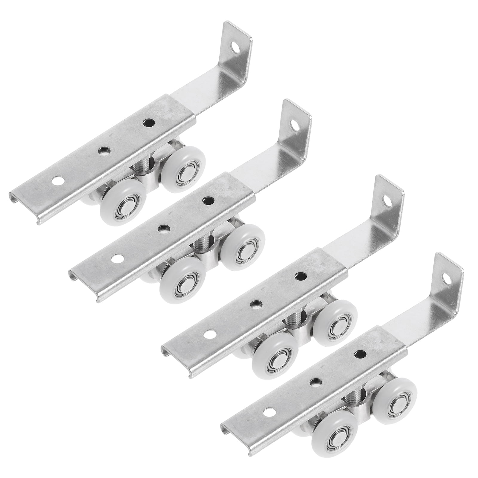LOLIPPYY 2 Sets Pocket Door Rollers: Stainless Steel Sliding Door Wheel ...