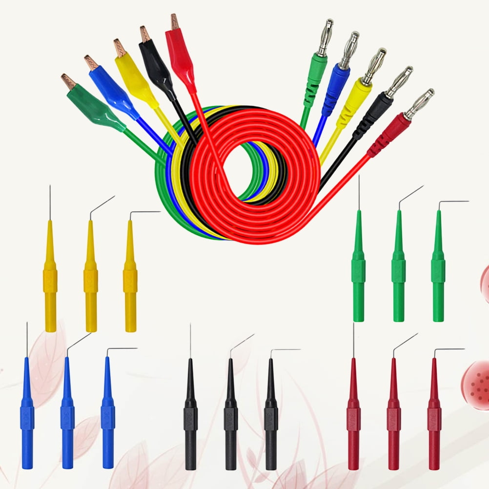 LOLIPPYY 20 In 1 Back Probe Kit for Multimeter Testing Automotive ...