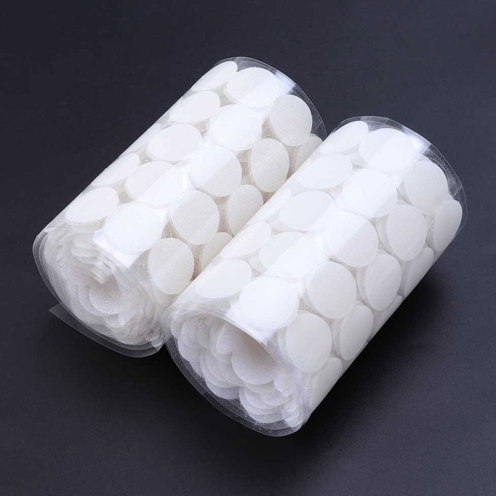 LOLIPPYY 200Pairs Adhesive Sticky Dot Tapes for DIY Projects Round ...