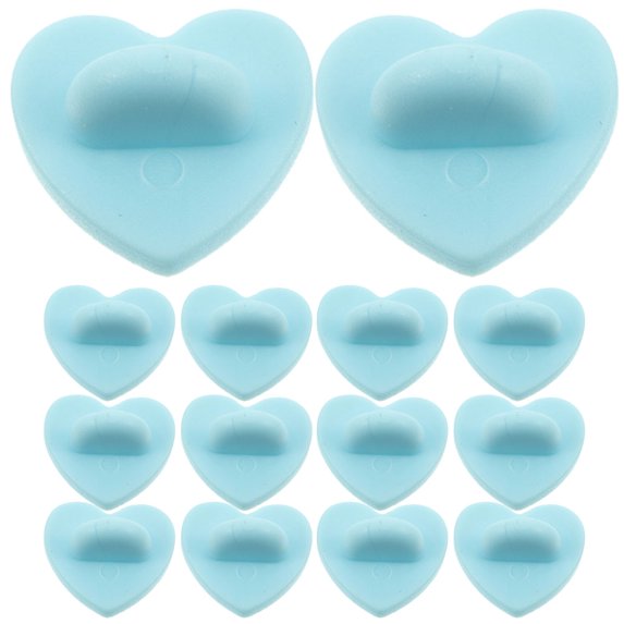 LOLIPPYY 200Pcs Locking Pin Backs Rubber Pin Keepers for Pins Sky Blue ...