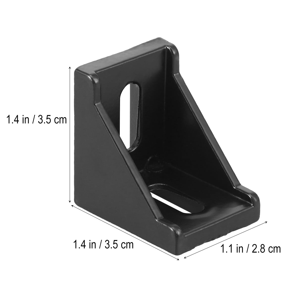LOLIPPYY 20Pack Aluminum Profile Right Angle Piece 3.48x2.8x1.37in ...