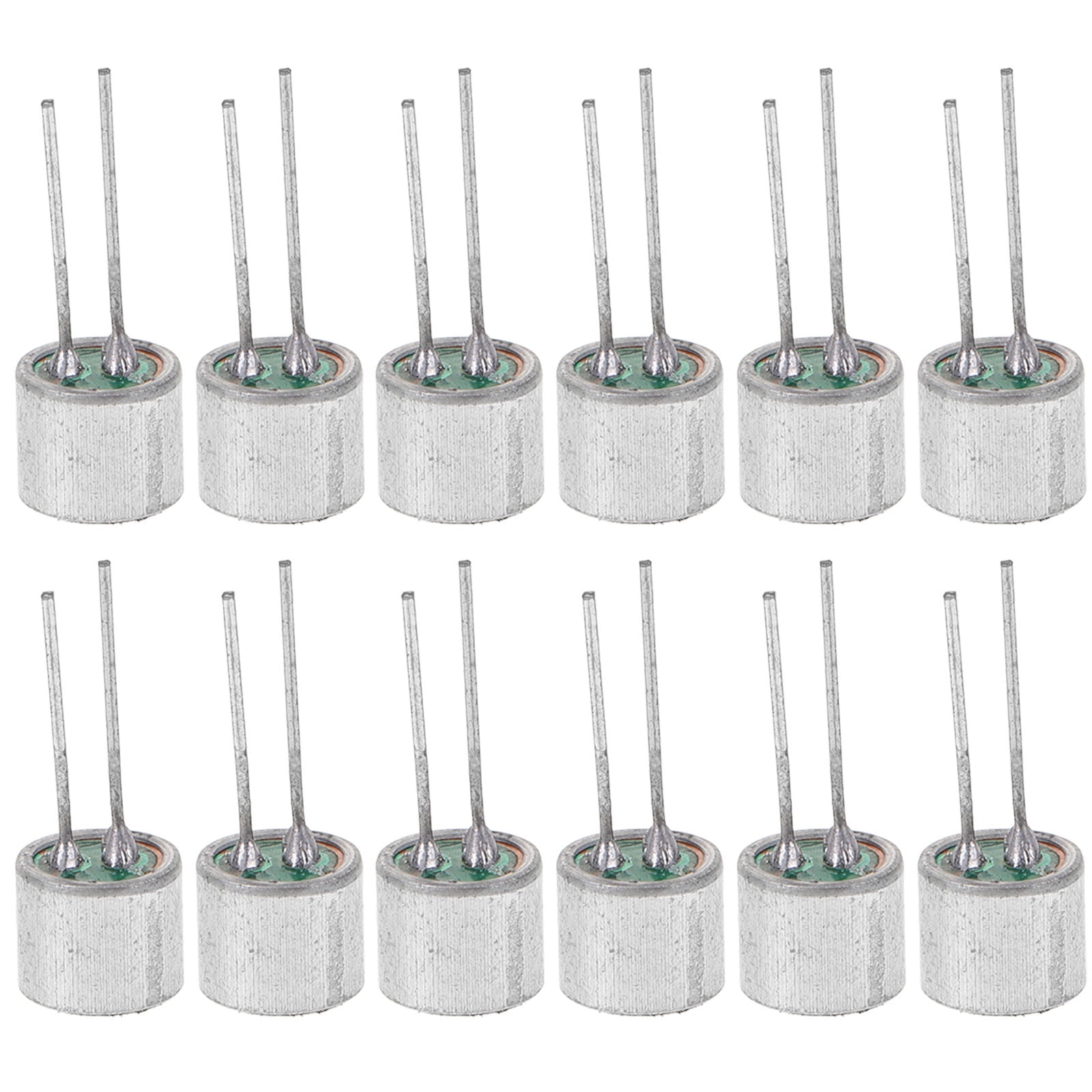 LOLIPPYY 20Pcs Cylindrical Electret Microphone with High Sensitivity in ...