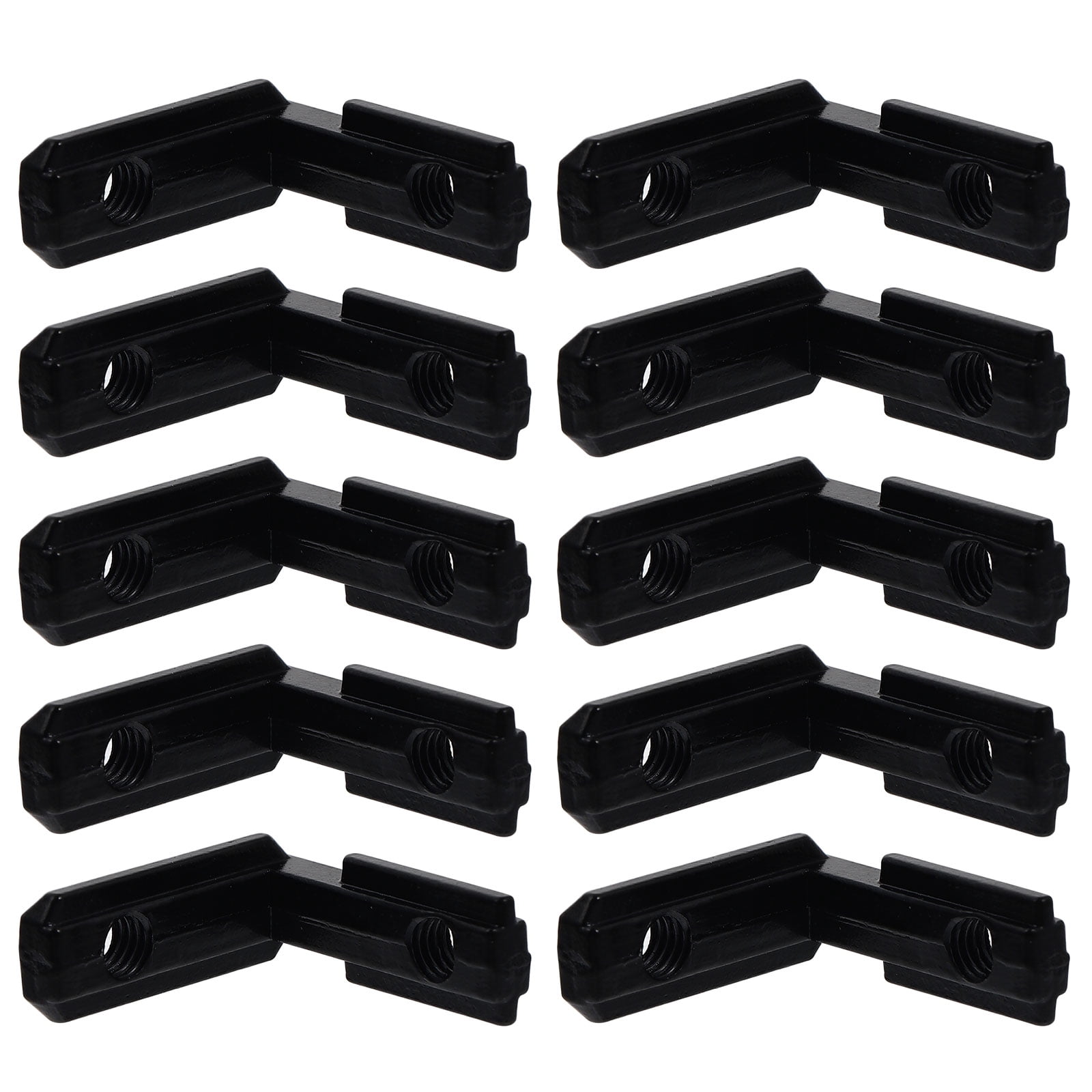 LOLIPPYY 20Pcs Inside Corner Connectors Aluminum Corner Brackets with ...