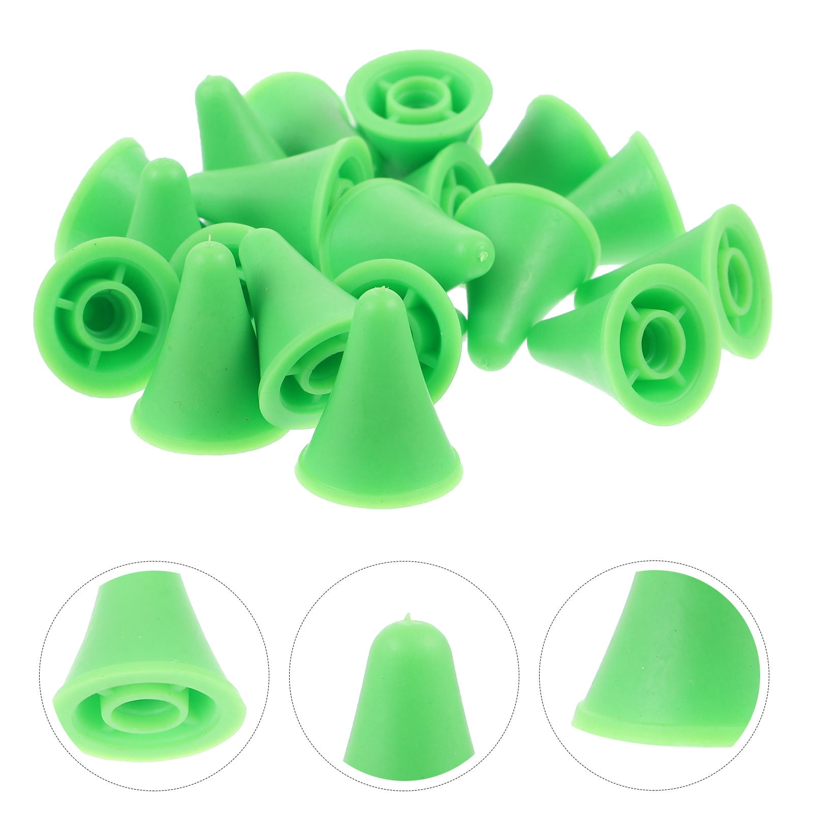 LOLIPPYY 20Pcs Knitting Needles Caps for Handicraft Enthusiasts in ...