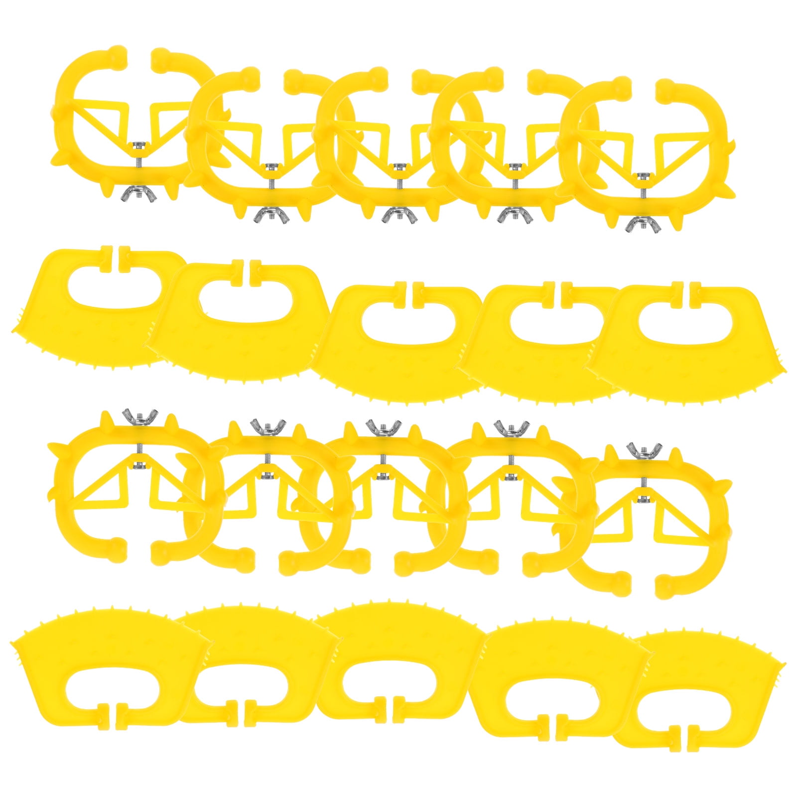 LOLIPPYY 20Pcs Plastic Calf Weaner Tool Cattle Breeding Tools for ...