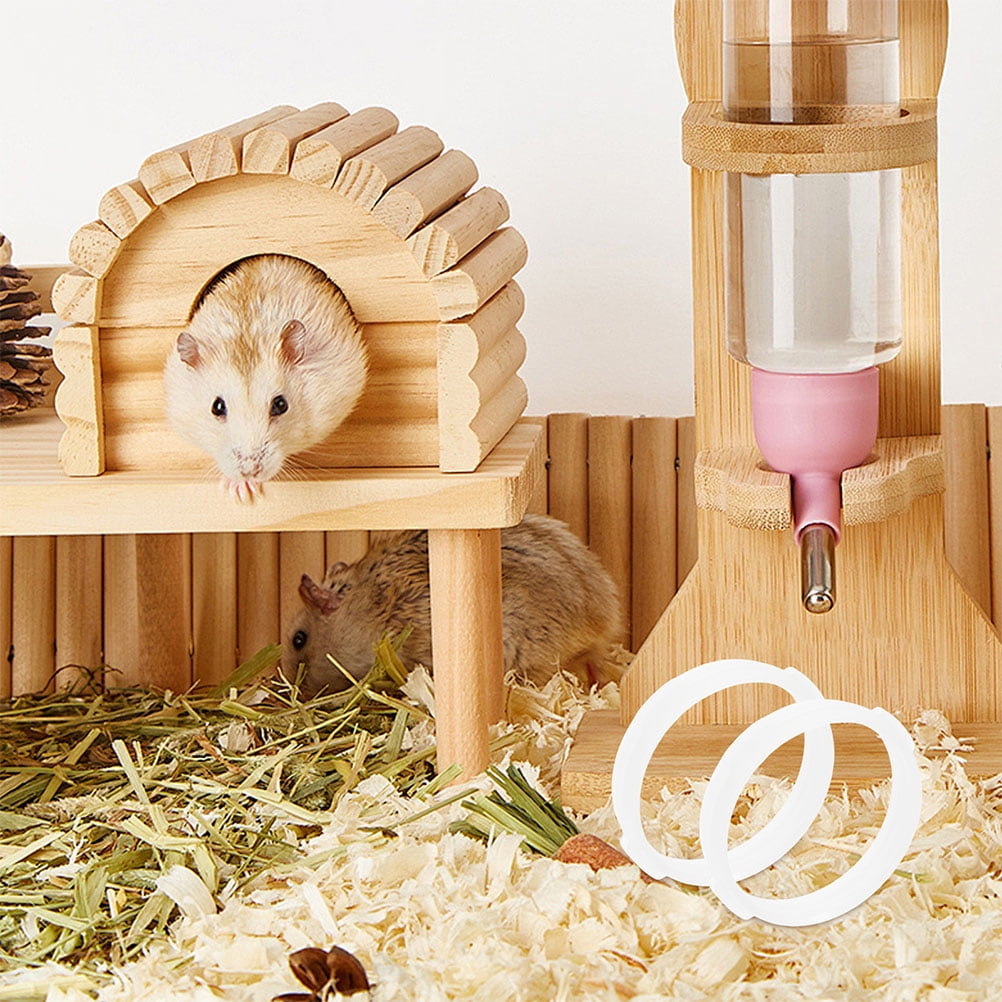 LOLIPPYY 20Pcs Plastic Hamster Tube Connectors Flexible White ...
