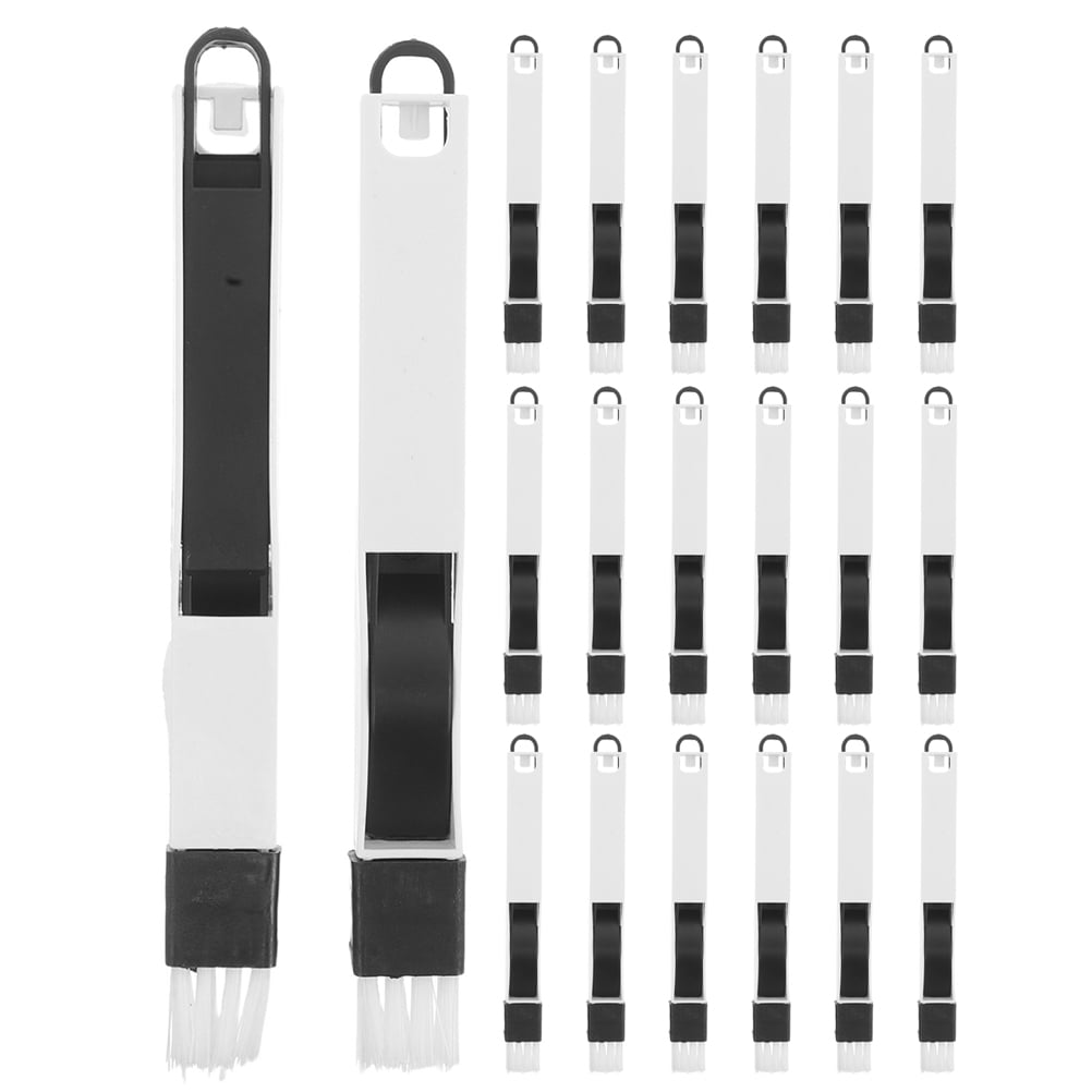 LOLIPPYY 20Pcs Portable Window Track Cleaning Brushes with Flexible ...