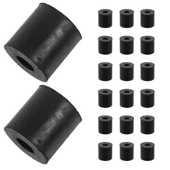 LOLIPPYY 20Pcs Rubber Isolation Pads 25mm Thick Anti Vibration Washers ...