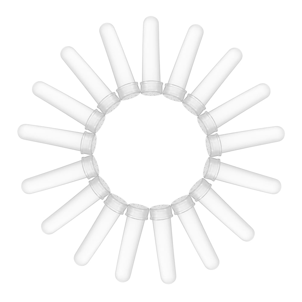 LOLIPPYY 20pcs Flower Stem Water Tubes Floral Water Tubes Transparent ...