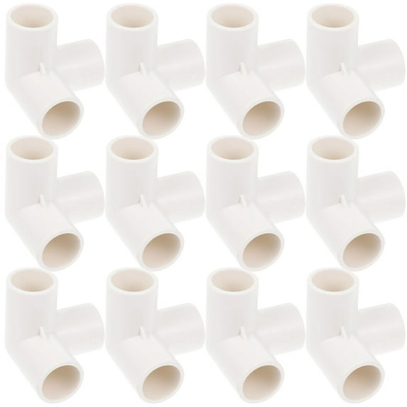 LOLIPPYY 20pcs PVC Pipe Fittings PVC Corner Fittings Water Pipe ...
