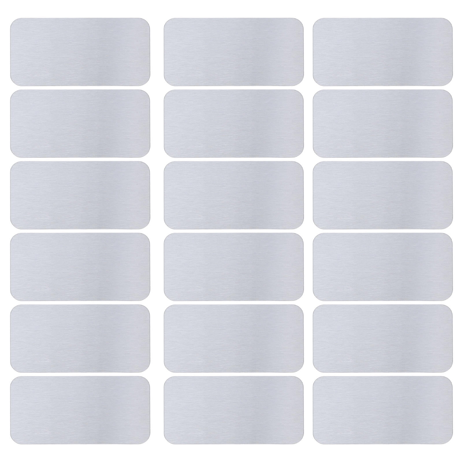 LOLIPPYY 24Pcs Self Adhesive Silver Metal Plates for Phone Case ...