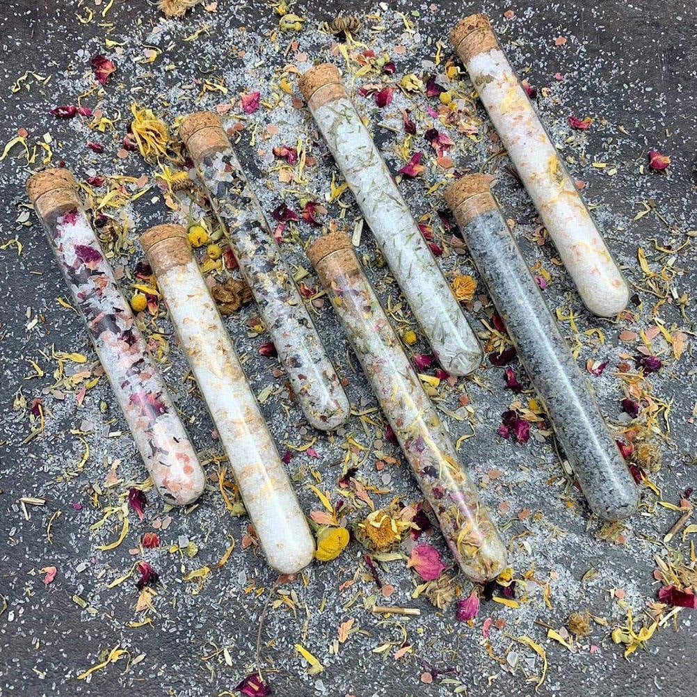 LOLIPPYY 24pcs Bulk Test Tubes With Cork For Laboratory Use And Art ...