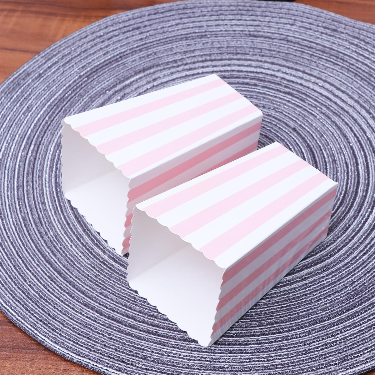 LOLIPPYY 24pcs Square Popcorn Boxes Rugby Football Candy Boxes Box for ...