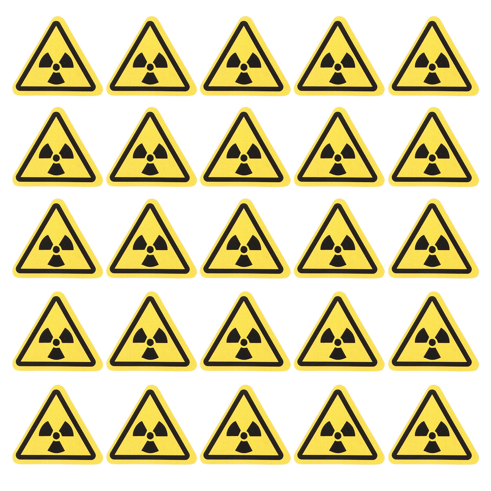 LOLIPPYY 290Pcs Easy Apply Yellow Warning Stickers for Electrical Shock ...