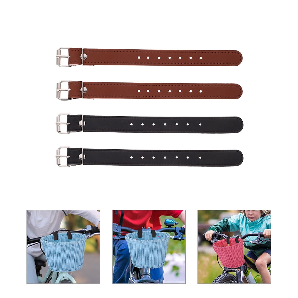 LOLIPPYY 2 Pairs Front Basket Straps Made of PU Material with High Load ...