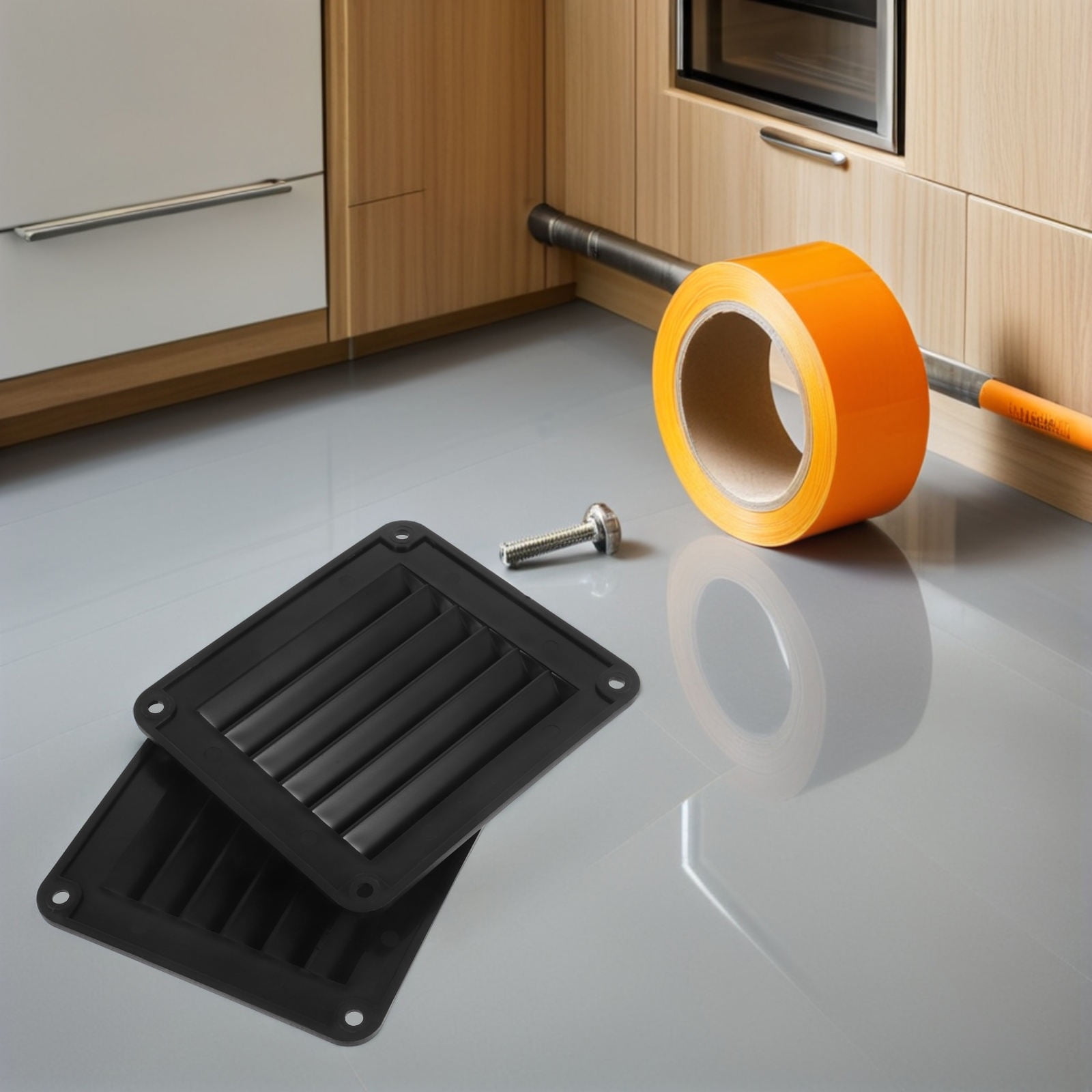 LOLIPPYY 2-Pack Louvered Vent Covers for Ventilation and Fresh Air ...