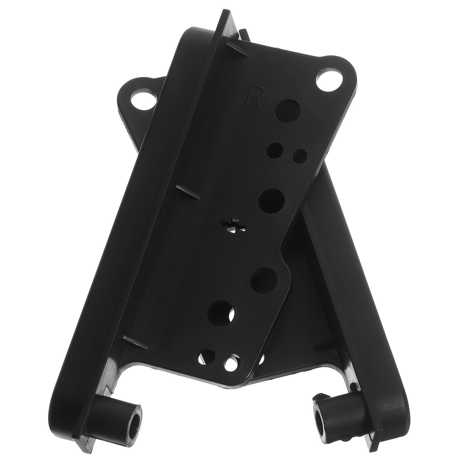 LOLIPPYY 2Pcs Car Radio Installation Kit Stereo Side Trim Bracket Black ...