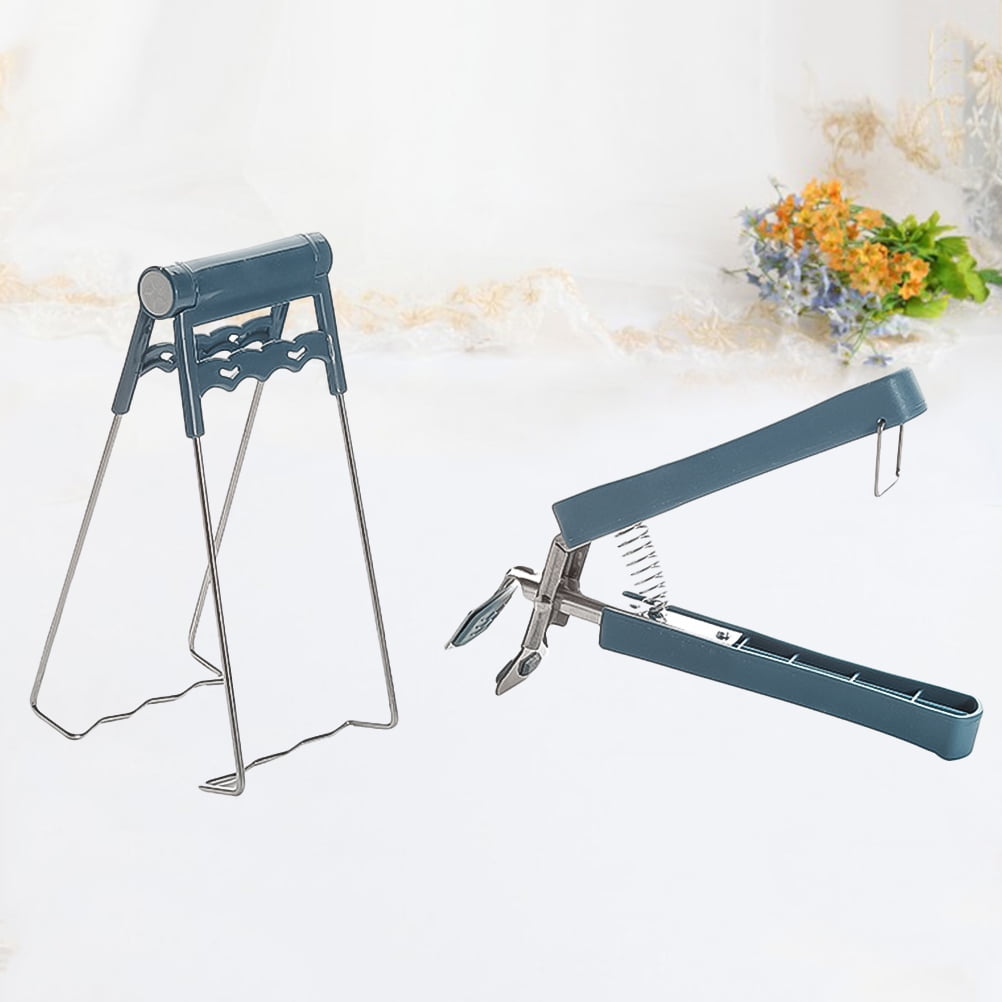 LOLIPPYY 2-Pack Dark Plate Clamp and Bowl Clip Kitchen Tool for Home ...