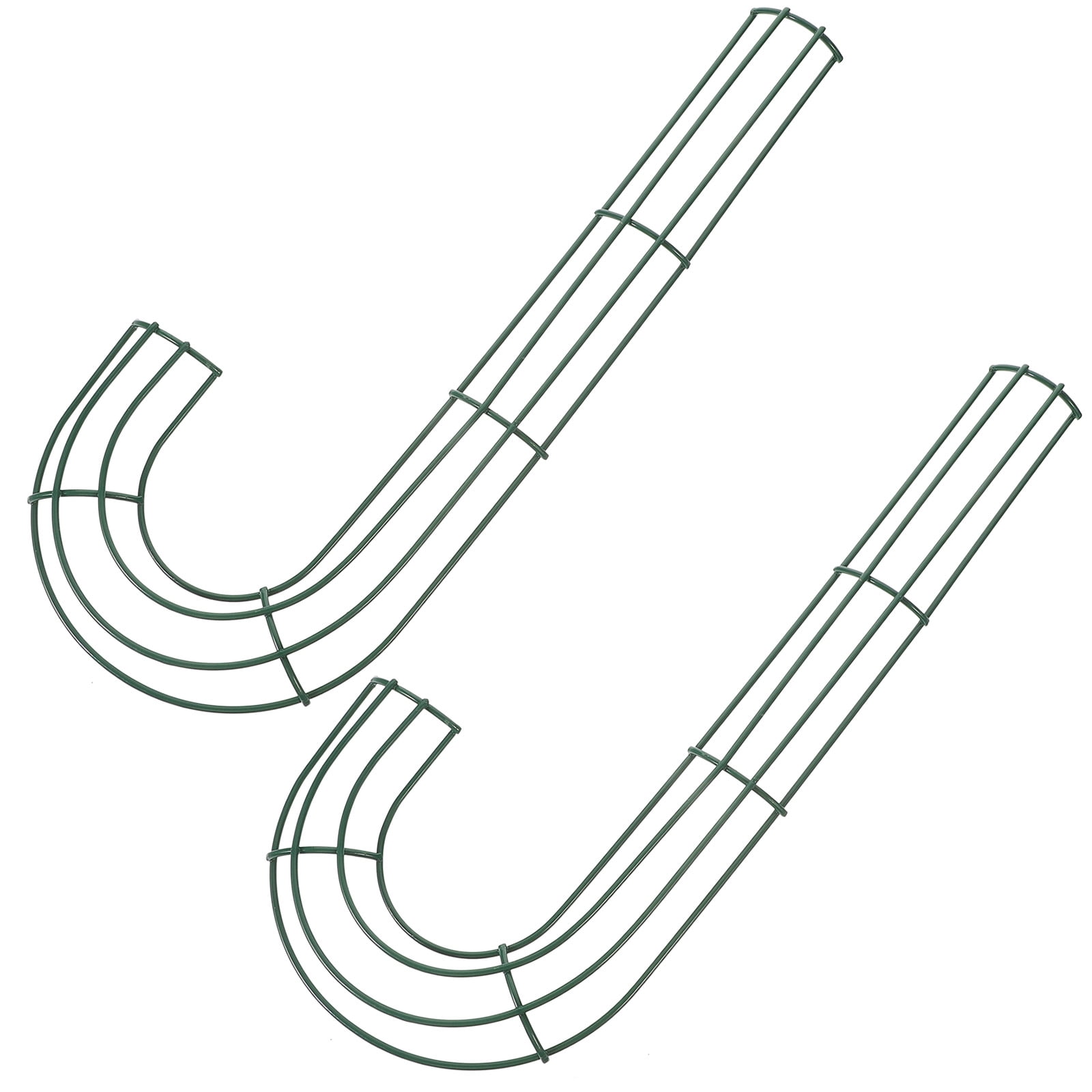 LOLIPPYY 2- Iron Wreath Frames Solid Wire Hoops for Christmas Holiday ...