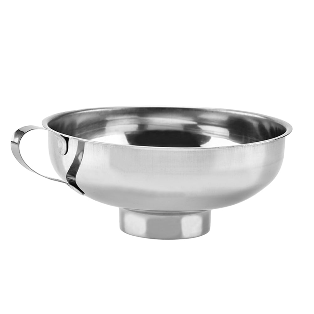 LOLIPPYY 2Pcs Food Grade Stainless Steel Funnel with Wide Opening and ...
