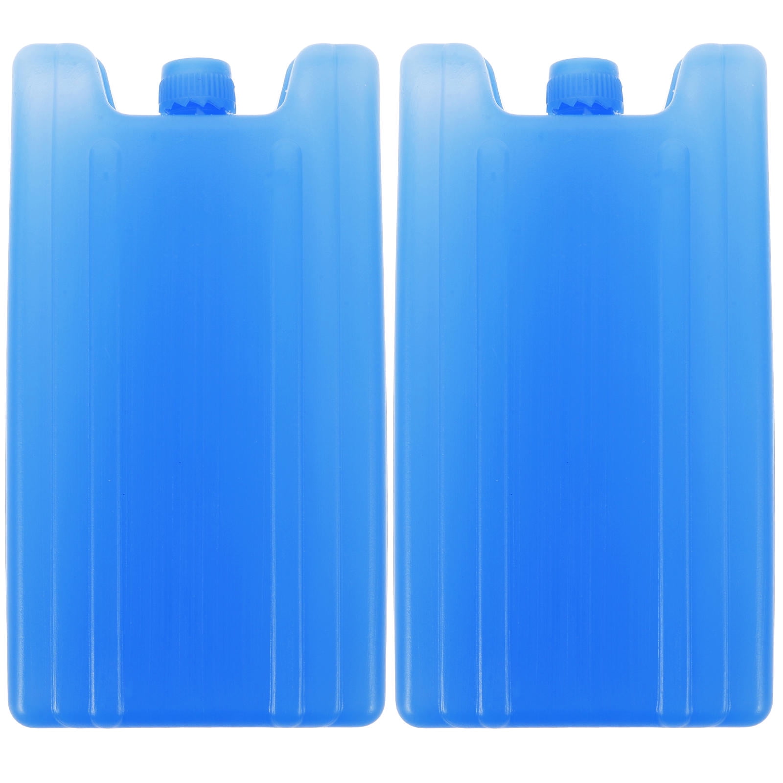 LOLIPPYY 2Pcs Ice Packs for Cooler Bags Blue Refillable Freezer Packs ...
