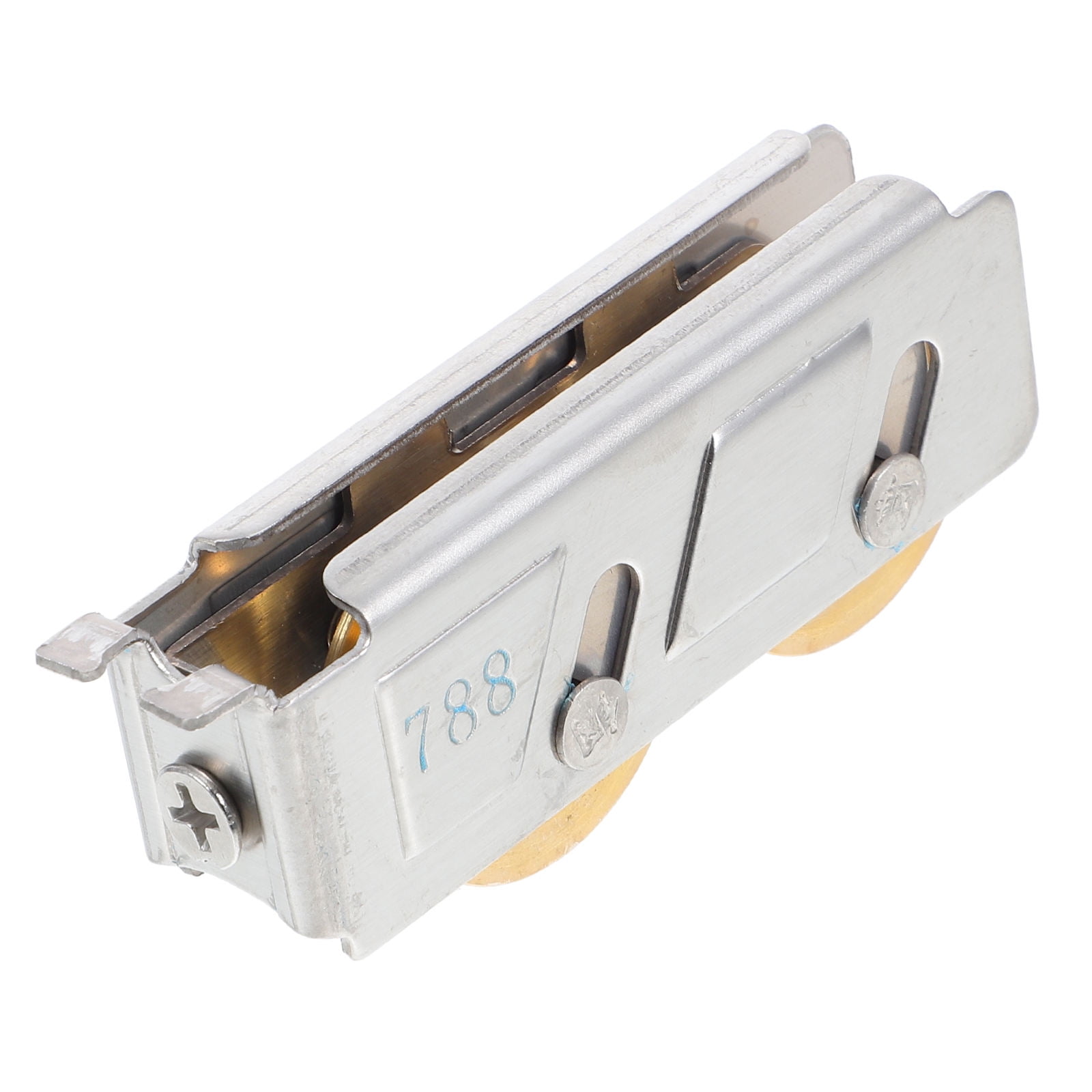 LOLIPPYY 2Pcs Pocket Door Hardware Sliding Rollers with Copper Wheel ...