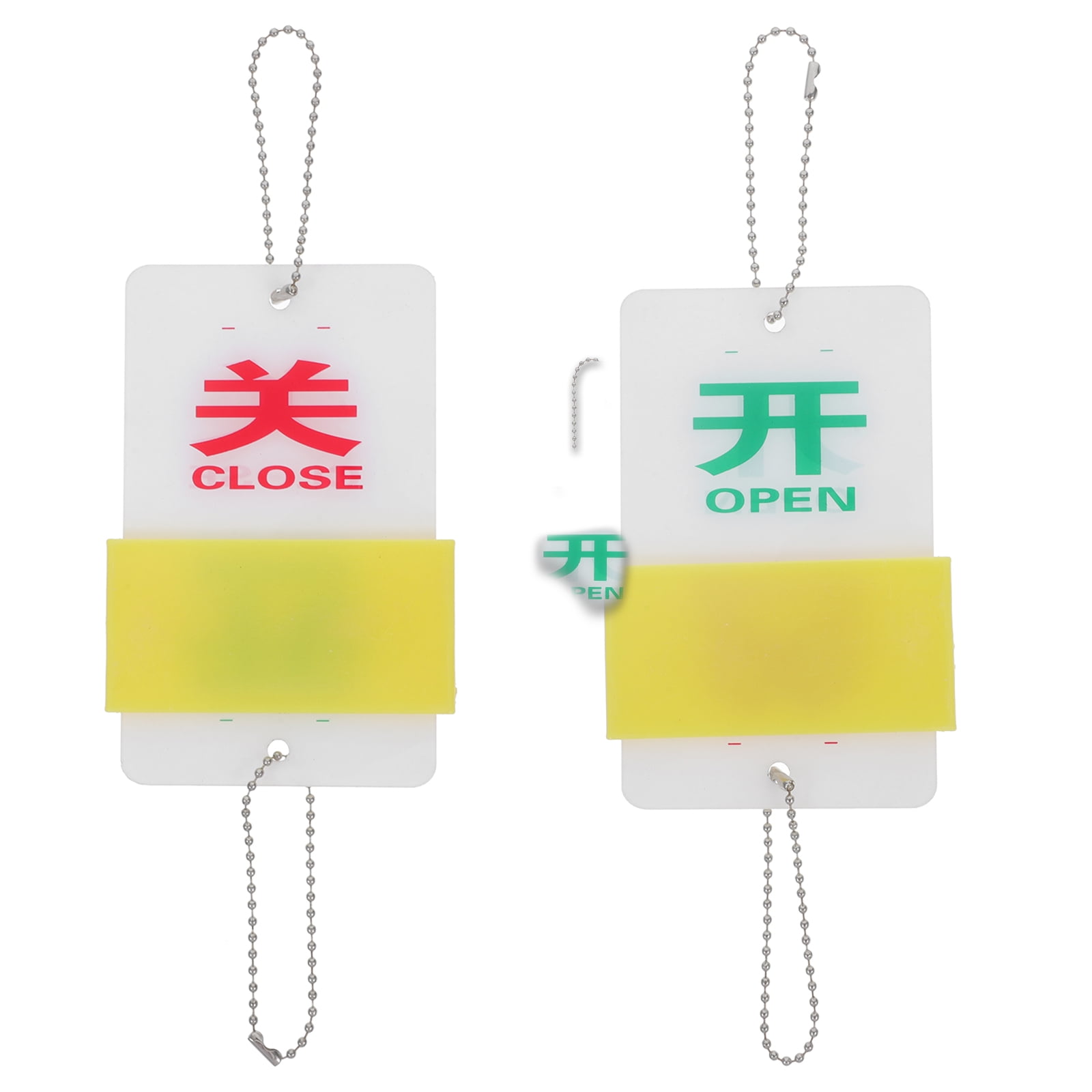 LOLIPPYY 2Pcs Stable Acrylic Valve Warning Sign Hanging Board for ...