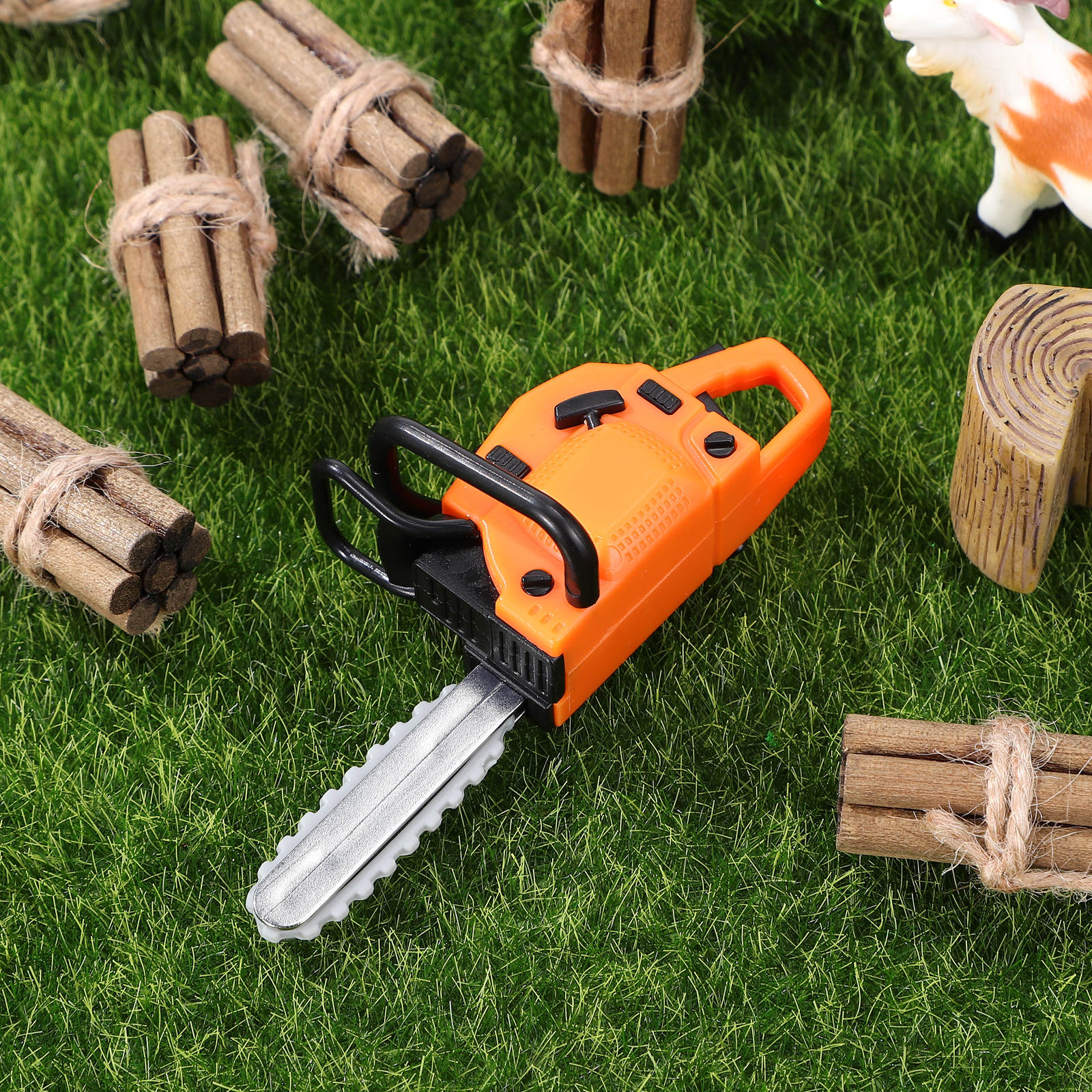 LOLIPPYY 2Set Miniature Saw For Dollhouse In Chainsaw Shape Ideal For ...