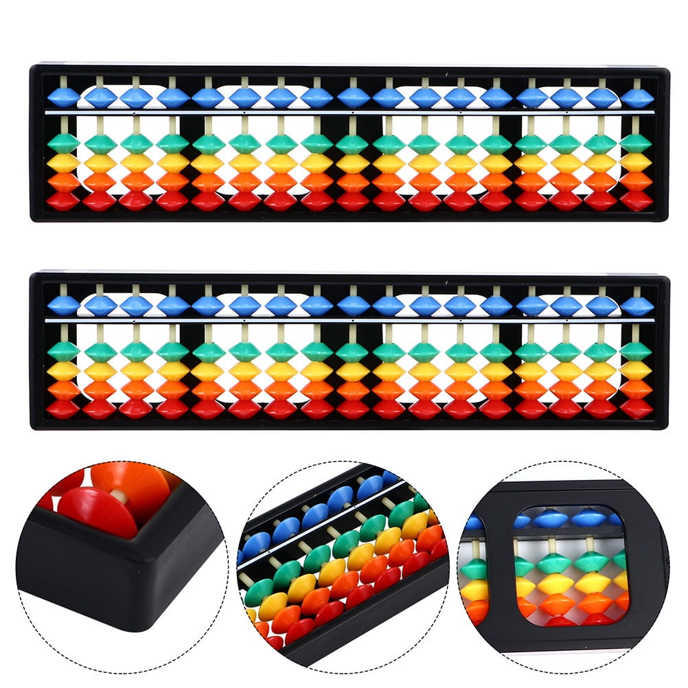 LOLIPPYY 2Set Retro Abacus Counting Tool for Kids Mathematics Education ...