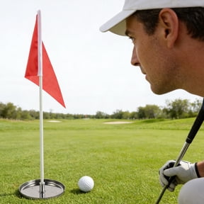 Golf Flagsticks and Cups for Practice and Yard Outdoor Golf Equipment