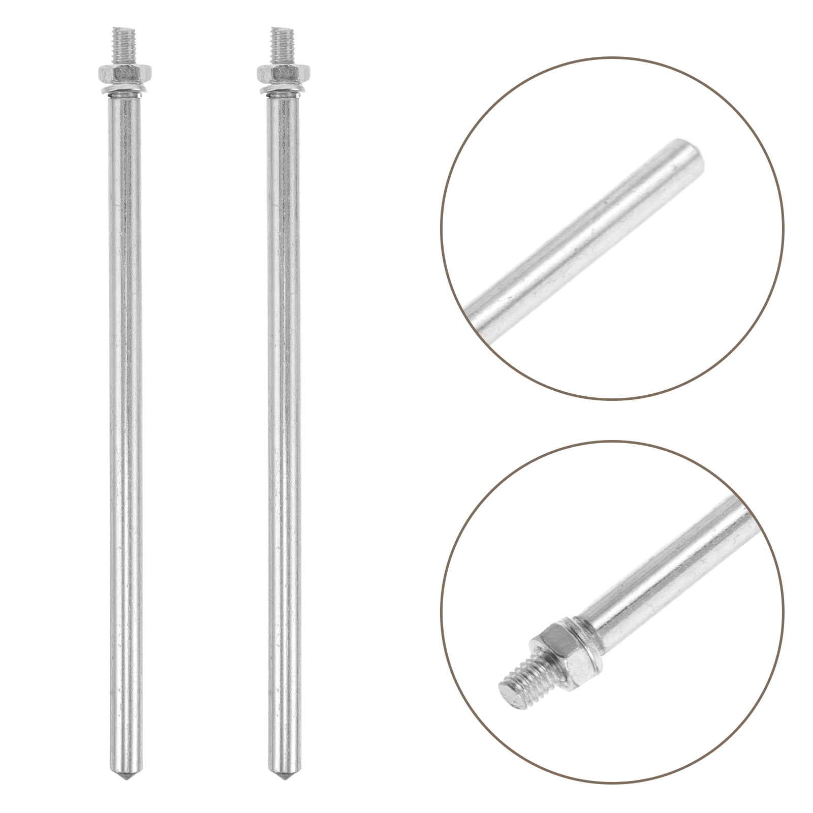 LOLIPPYY 30Pcs Silver Metal Sewing Machine Bobbin Pins Replacement ...