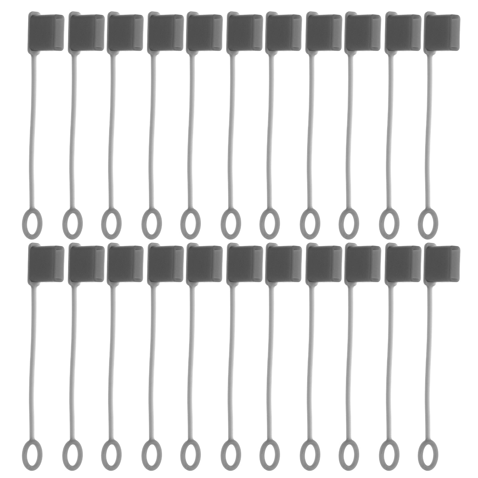 LOLIPPYY 30pcs Computer Silicone Dust Plug Protection For Usb Ports ...